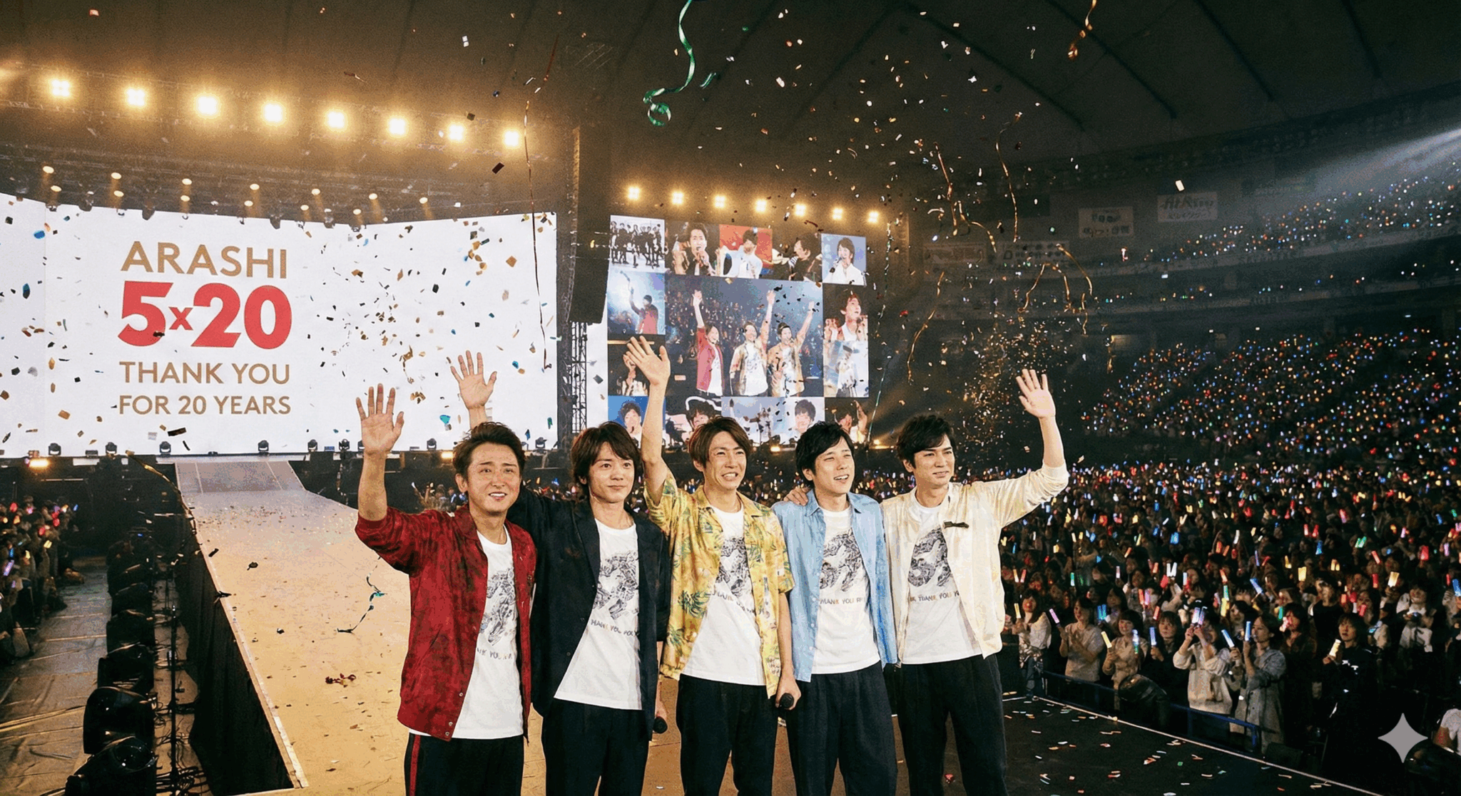 ARASHI LIVE TOUR 2026「We are ARASHI」日程発表｜5大ドームで嵐の最終章が始まる | 久兵衛の実験＆研究室